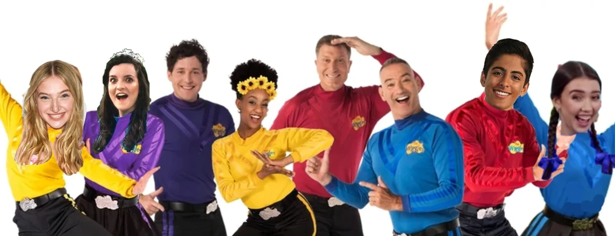 The Wiggles (Caterina Wiggle, John Wiggle, Evie Wiggle and Kelly Wiggle ...