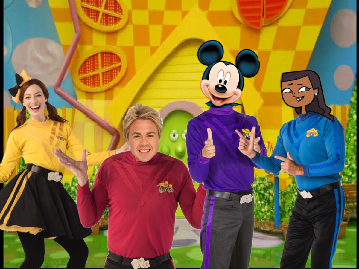 The Wiggles Simon Wiggle Lachy Wiggle And Anthony Wiggle Have