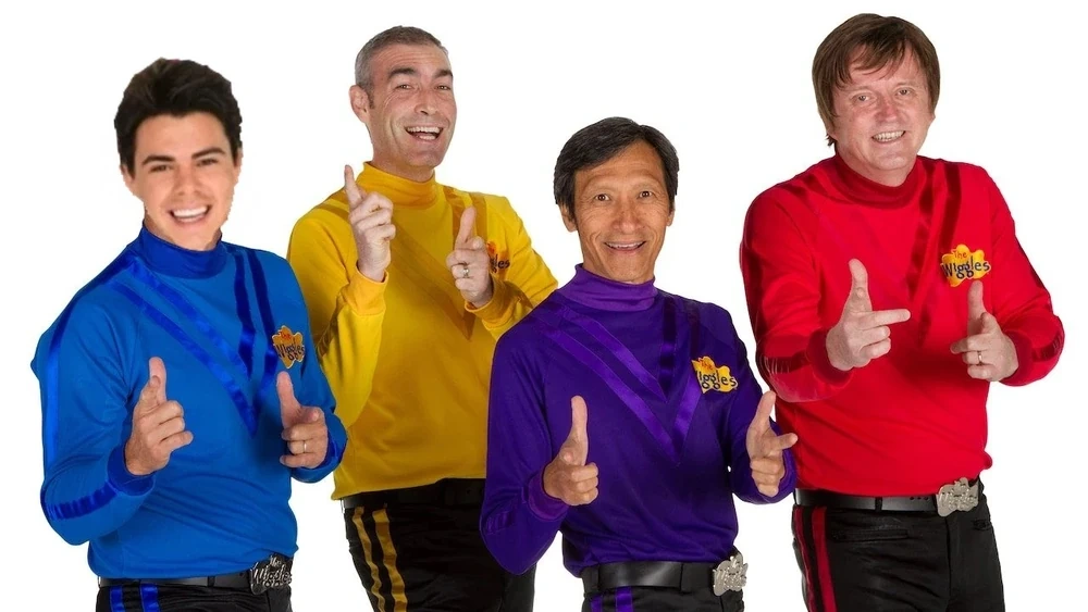 The Wiggles (Greg Wiggle, Murray Wiggle and Jeff Wiggle stay instead of ...