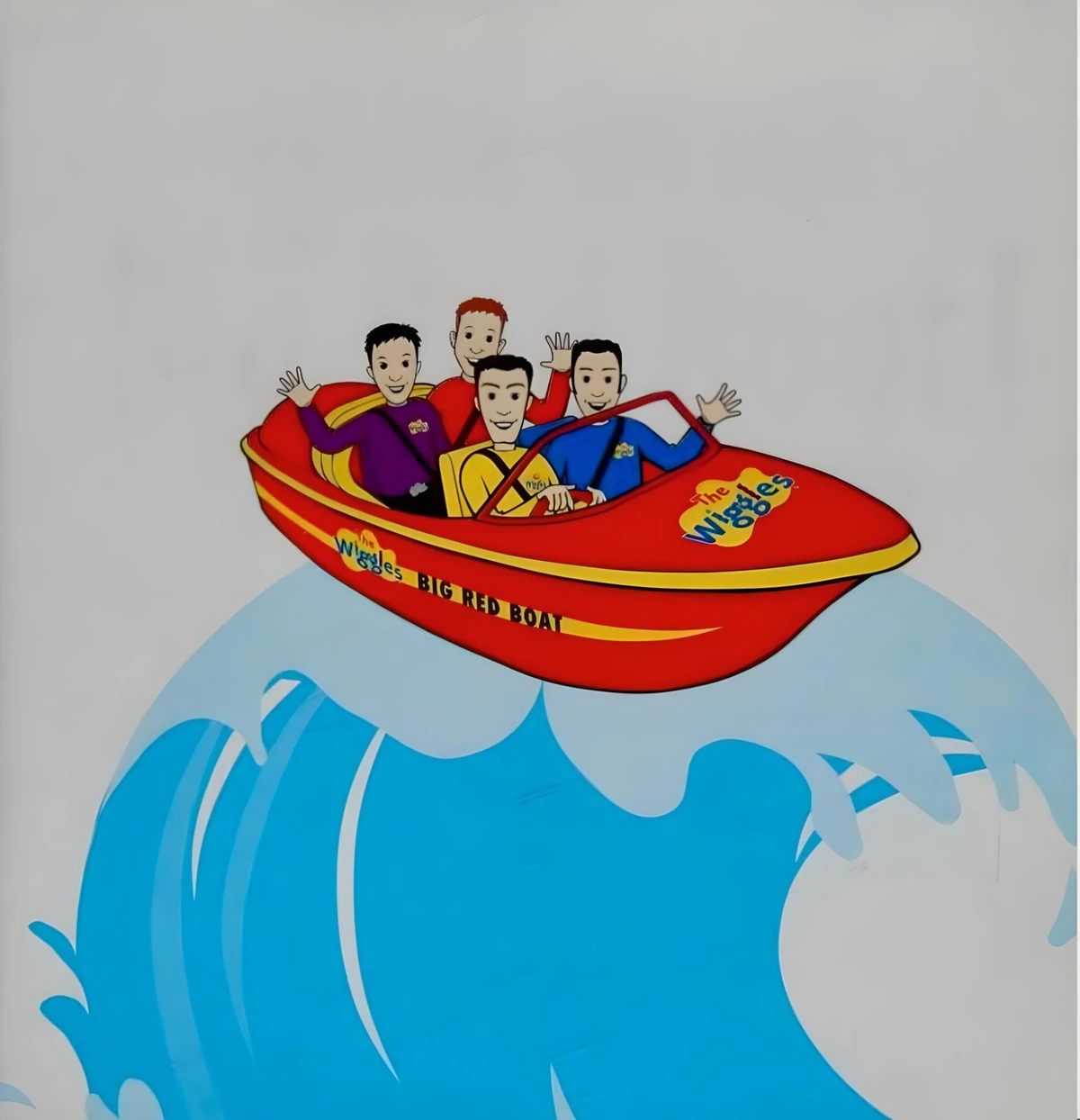 Splish Splash Big Red Boat (book) | Wiggles Fanon Wiki | Fandom