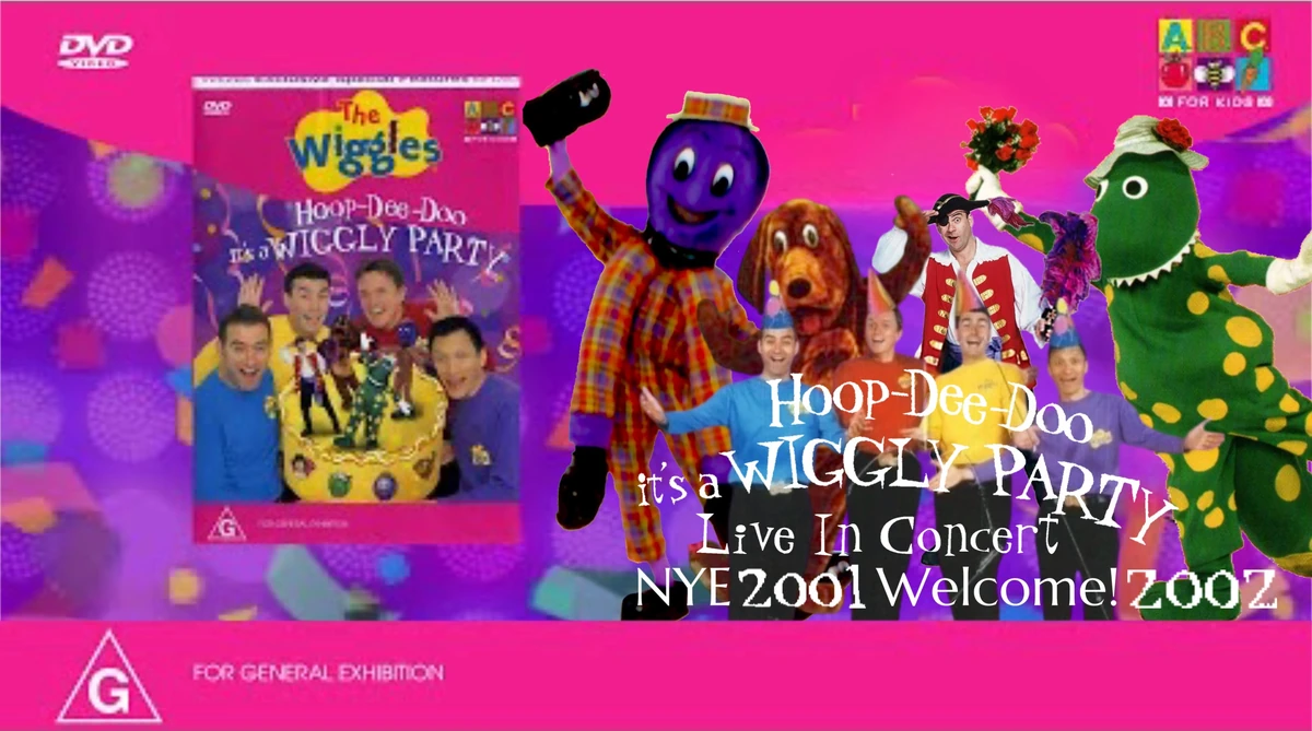 Hoop Dee Doo it’s A Wiggly Party Live In Concert NYE 2001 Welcome! 2002 ...
