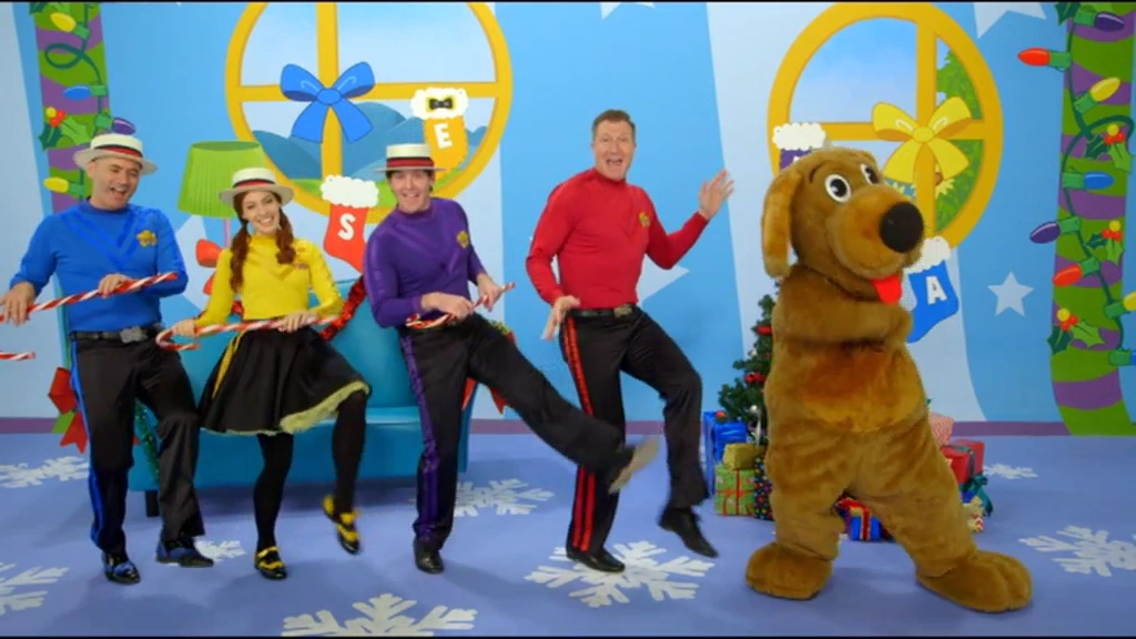 Wags is Bouncing Around the Christmas Tree | Wiggles Fanon Wiki | Fandom