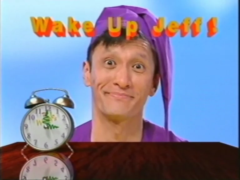 Wake Up Jeff! (1996 video)/Transcript | Wiggles Fanon Wiki | Fandom