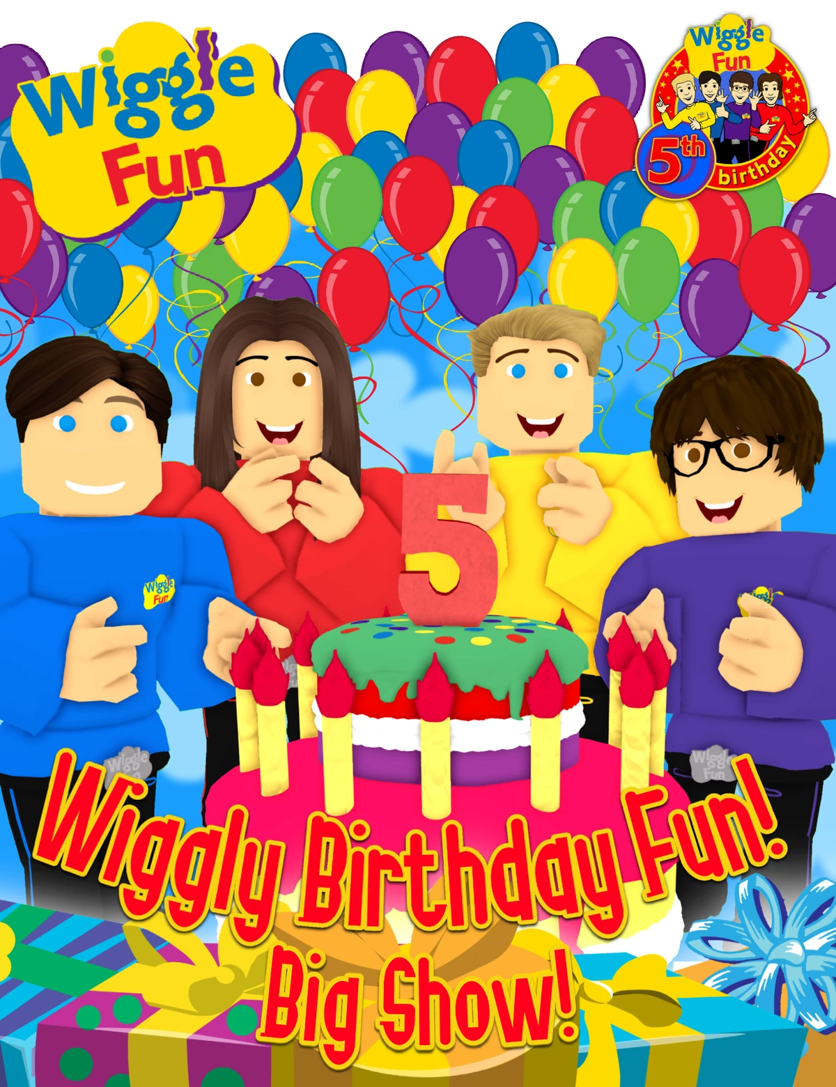 Wiggle Fun - Wiggly Birthday Fun! Big Show! | The Wiggles Roblox ...