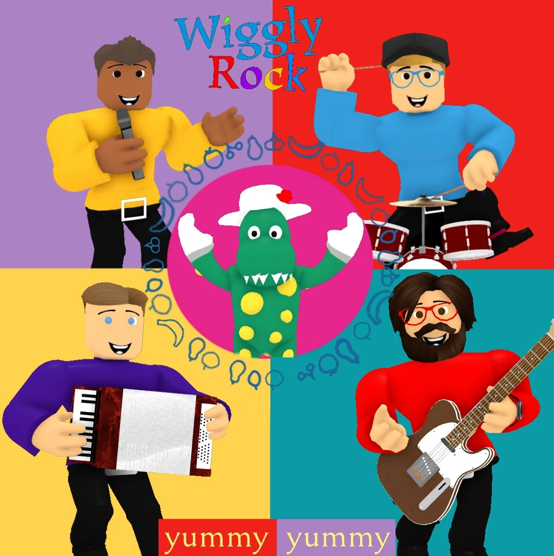 Wiggly Rock - Yummy Yummy (album) | The Wiggles Roblox Community Wiki ...