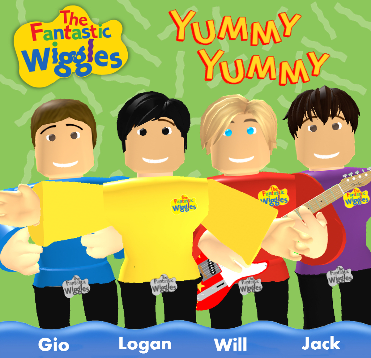The Fantastic Wiggles - Yummy Yummy (album) | The Wiggles Roblox ...