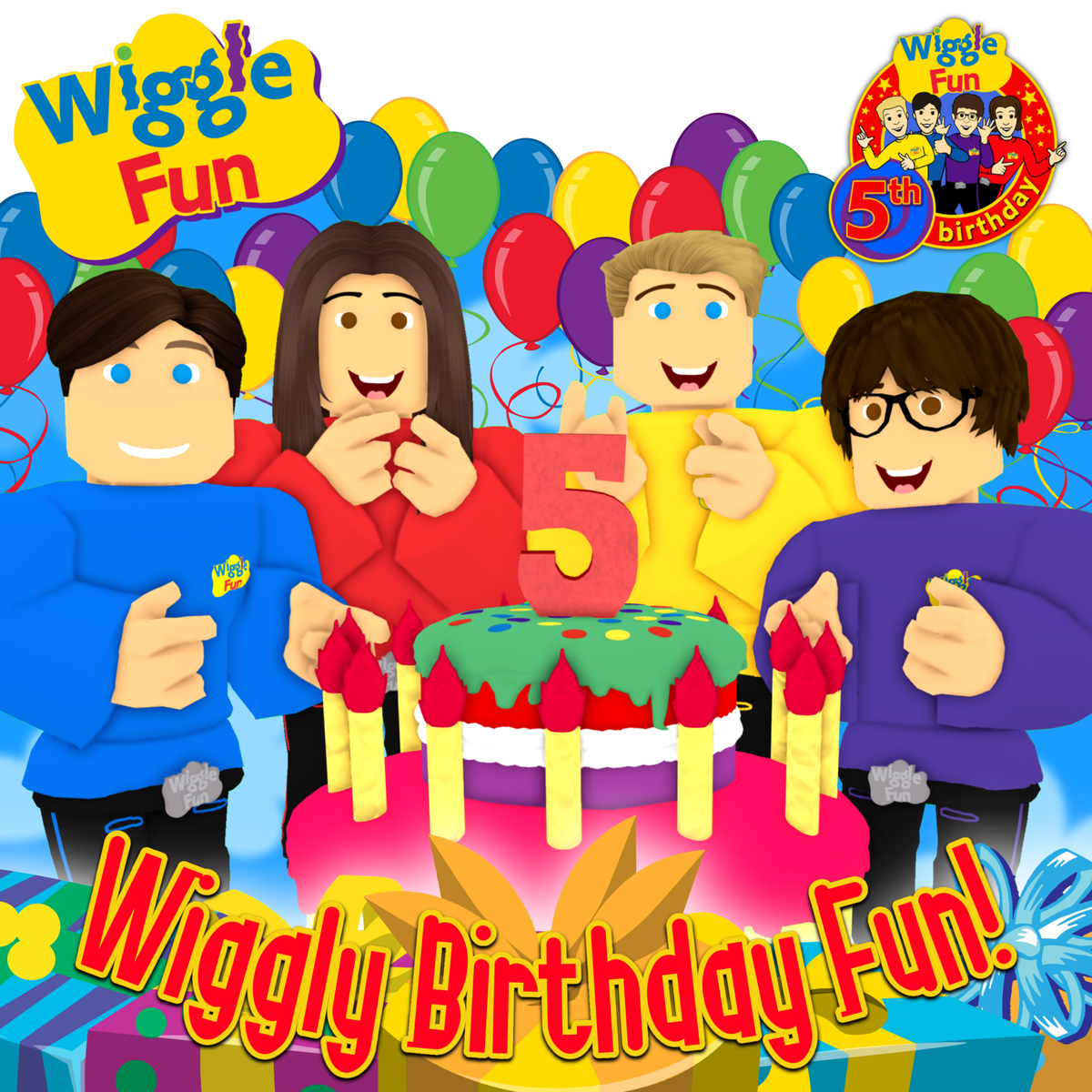 Wiggle Fun - Wiggly Birthday Fun! (album) | The Wiggles Roblox ...