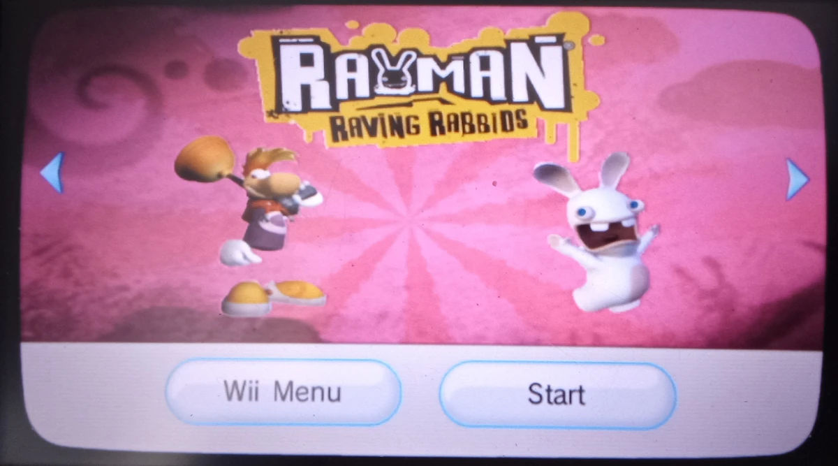 Rayman Raving Rabbids | Wii Disc Channel Intros Wiki | Fandom