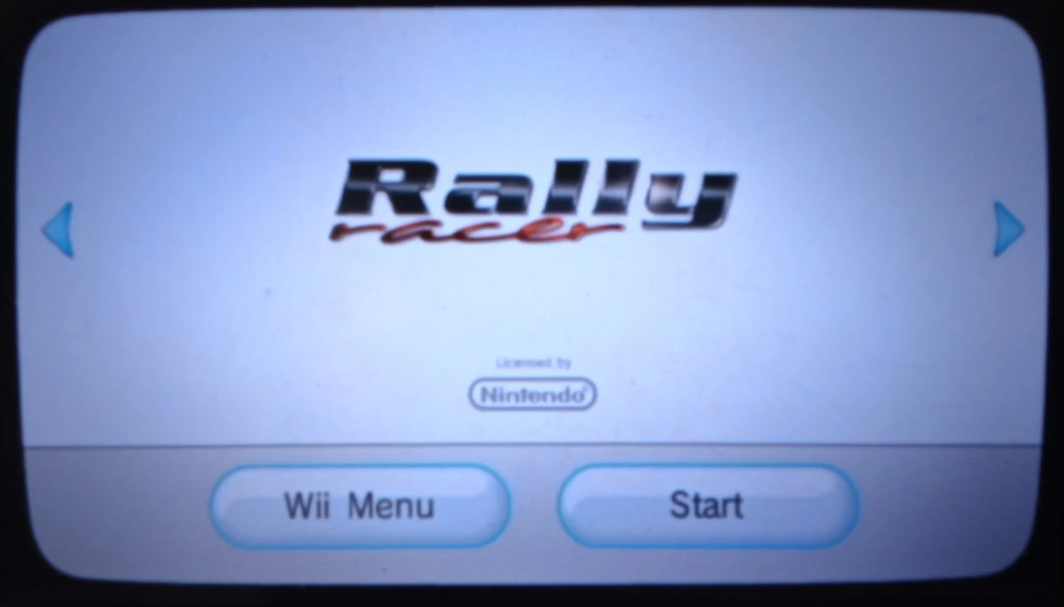 Rally Racer | Wii Disc Channel Intros Wiki | Fandom