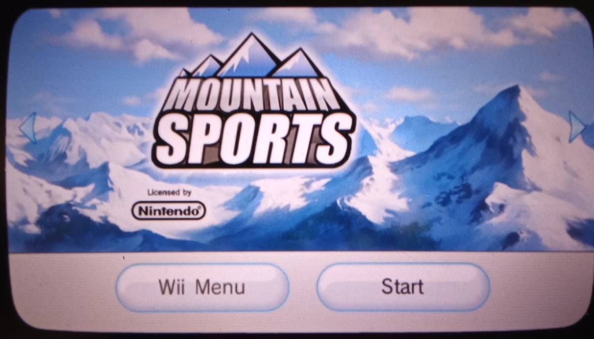 Mountain Sports | Wii Disc Channel Intros Wiki | Fandom