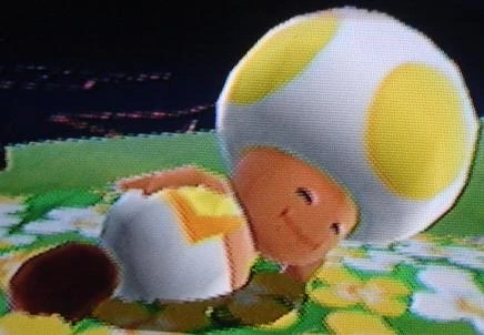 Yellow Toad Mario