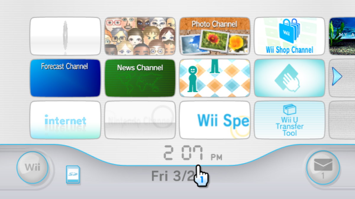 Wii channel store
