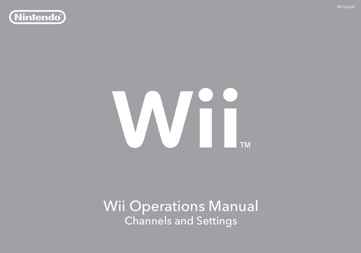 Wii Operations Manual | Wii Wiki | Fandom