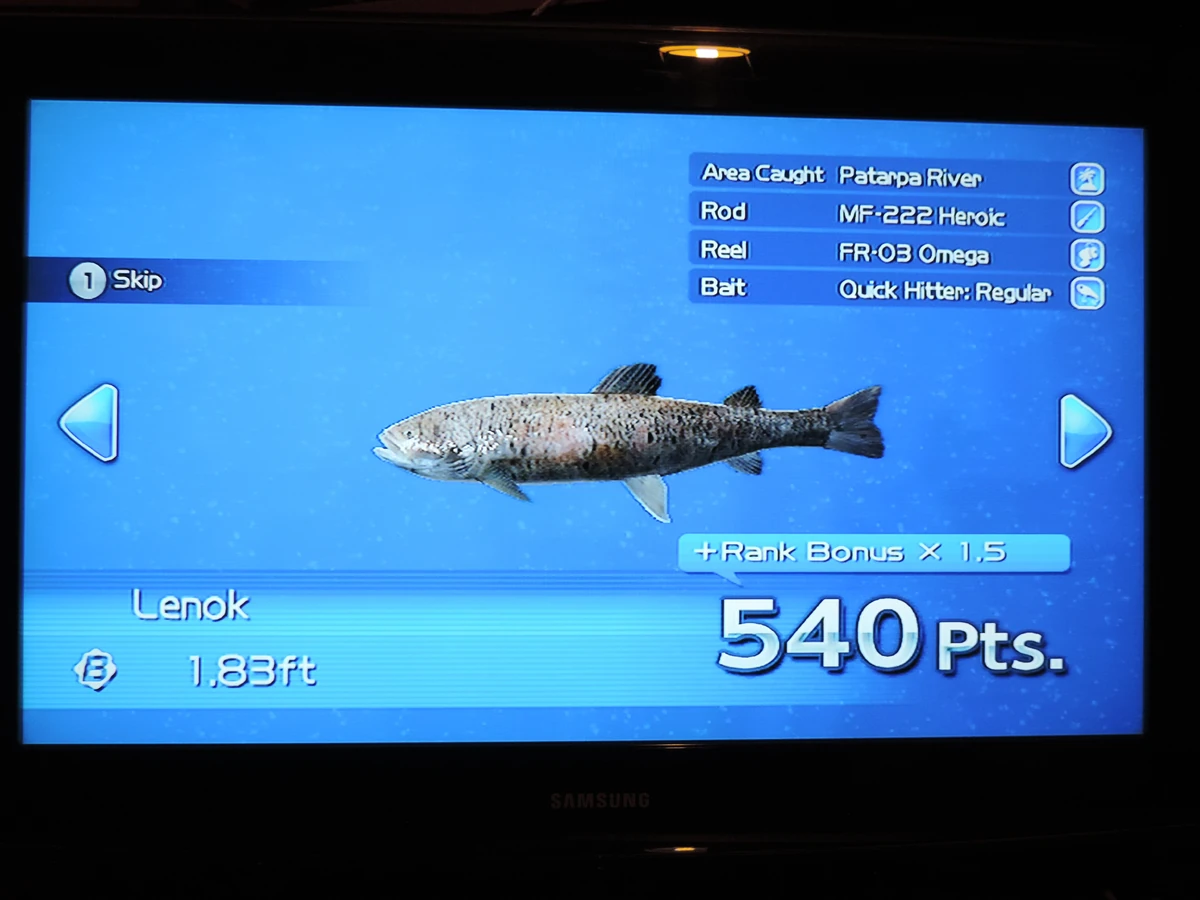 Lenok | Wii Fishing Resort Wiki | Fandom