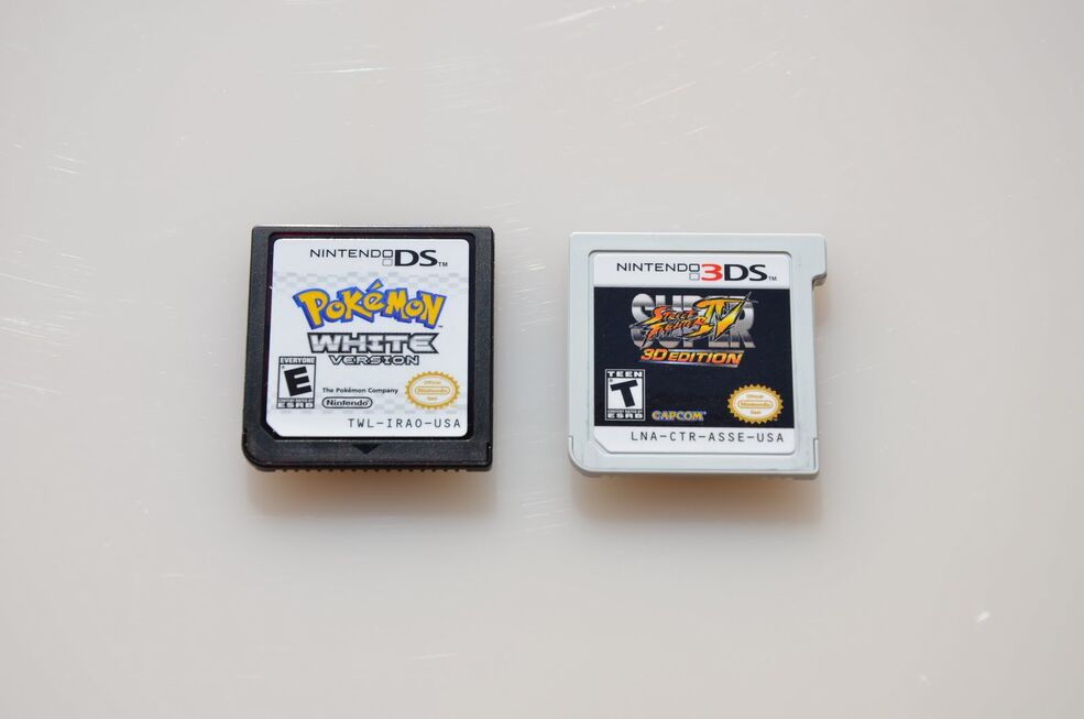 Ds cartridge in 3ds store