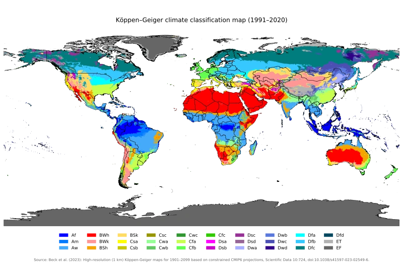 Clasificazión crahelaticá dé Köppen | Chidurian Language Wiki | Fandom