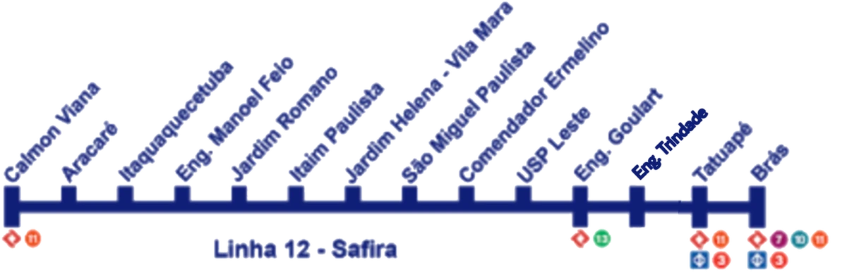 Linha 12 Safira | Wiki Wiki de Linhas Fictícias e Reais do Transportes ...