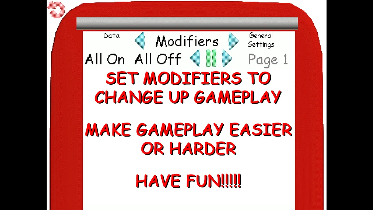 BB+ Modifiers | Wiki of Baldi's Basics Plus Mods Wiki | Fandom