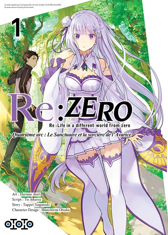 Re:Zero Manga - Arc 4 Tome 1 | Re:Zero Wiki | Fandom