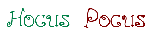 Hocus Pocus | Wiki Yuseku | Fandom