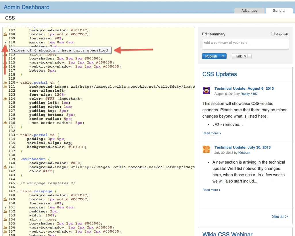 Справка:Шпаргалка по CSS и JS | Вики Сообщества | Fandom
