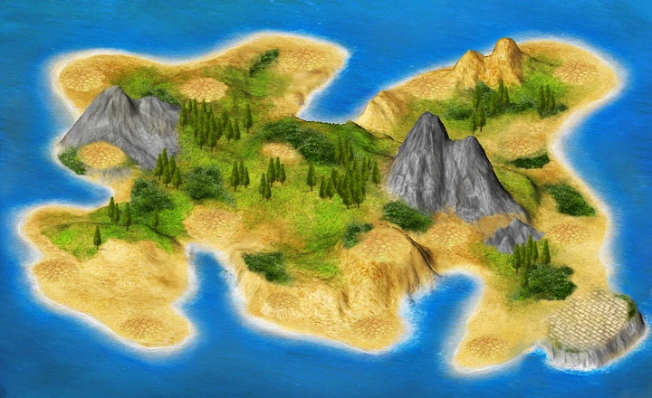 Ilha/Vista da ilha - Normal | Ikapédia | Fandom