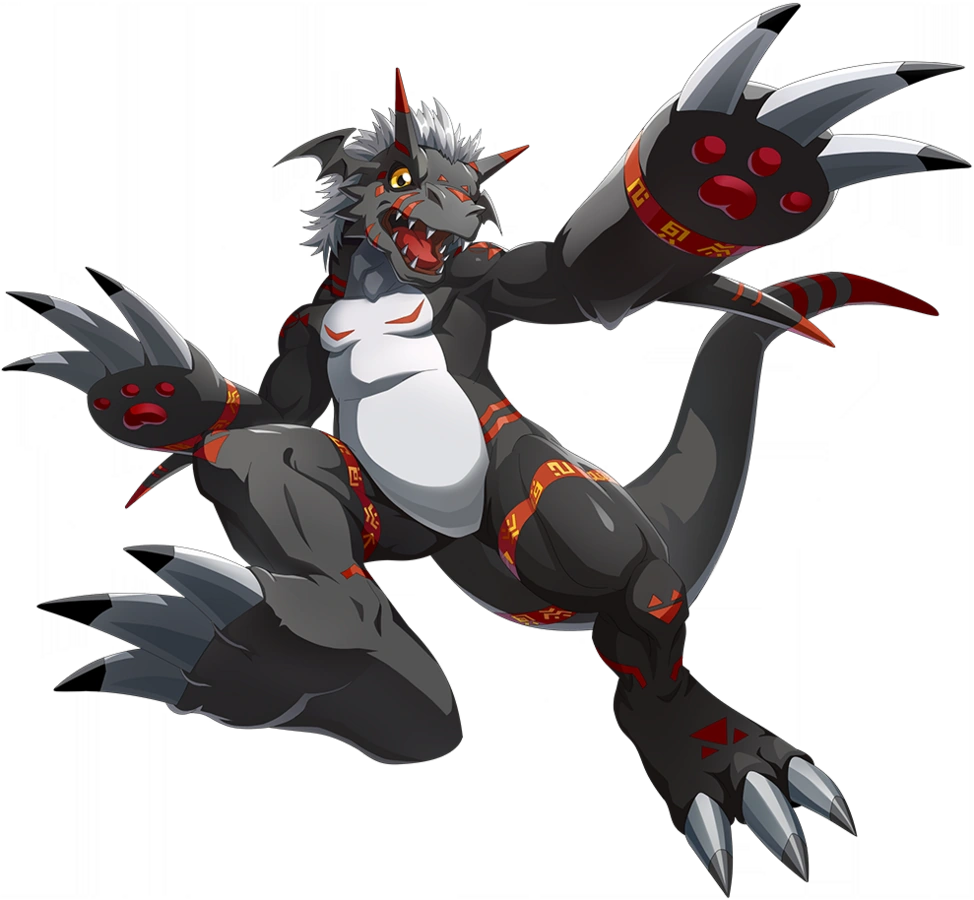 Black Growlmon | Wiki Wikimon France | Fandom