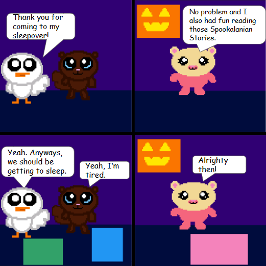 The Sleepover | Wikipets | Fandom