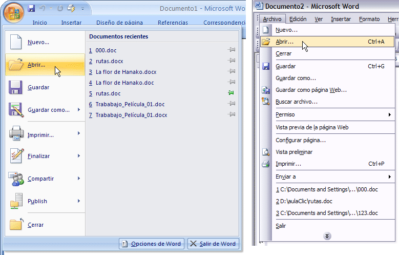 Menu de archivo word | Wiki Wikipidurris | Fandom