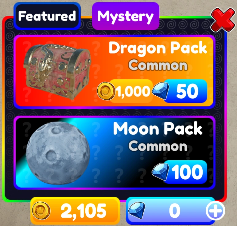 Packs | Rainbow Friends Wiki | Fandom