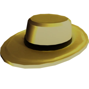 Golden Fedora of Unfathomable Wealth | Vistora Wiki | Fandom