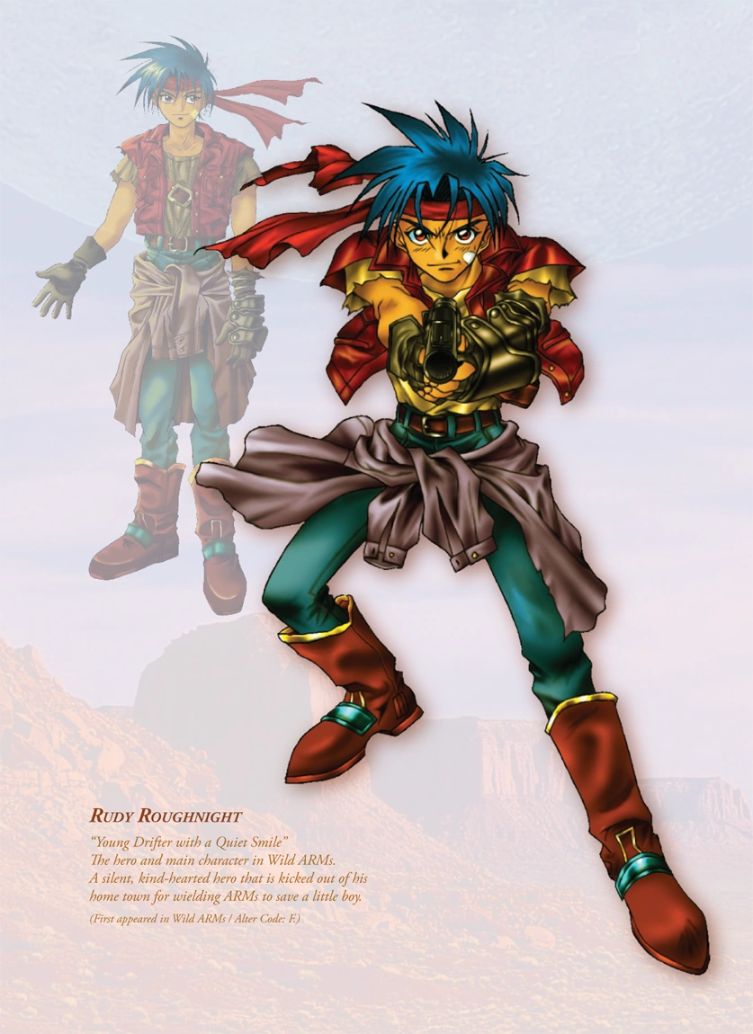Rudy Roughnight | Wild Arms 1 Wiki | Fandom