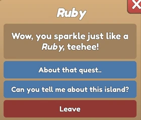 Ruby (NPC) | Wild Horse Islands Wiki | Fandom