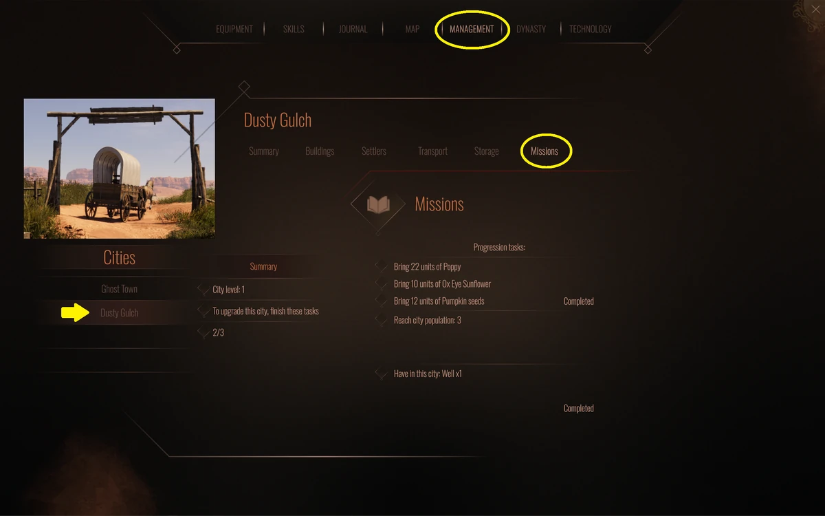 City Levels | Wild West Dynasty Wiki | Fandom