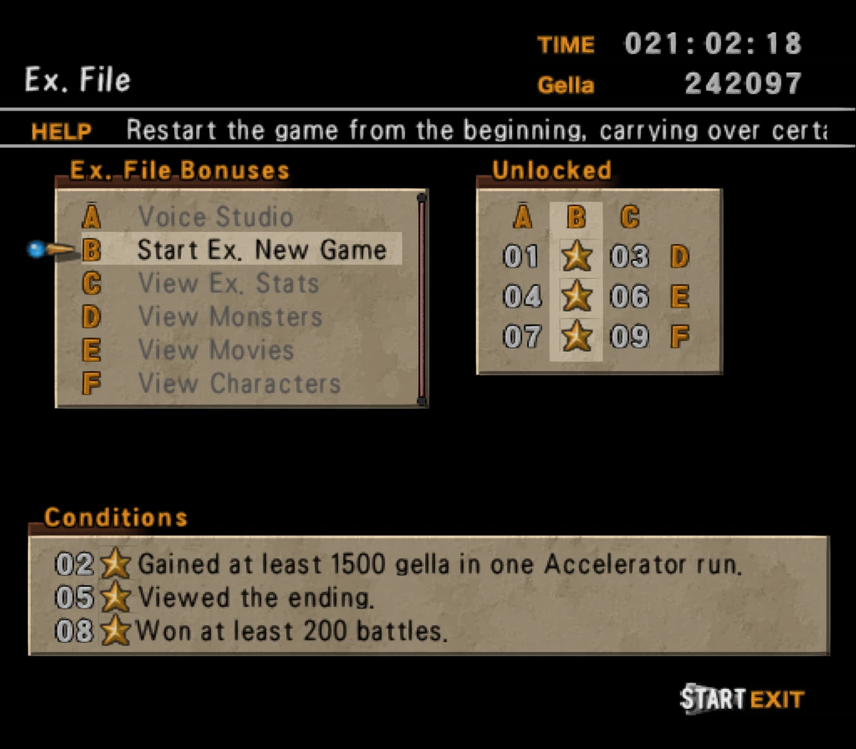 Ex. File | Wild Arms Wiki | Fandom