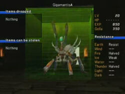 Gigamantis | Wild Arms Wiki | Fandom
