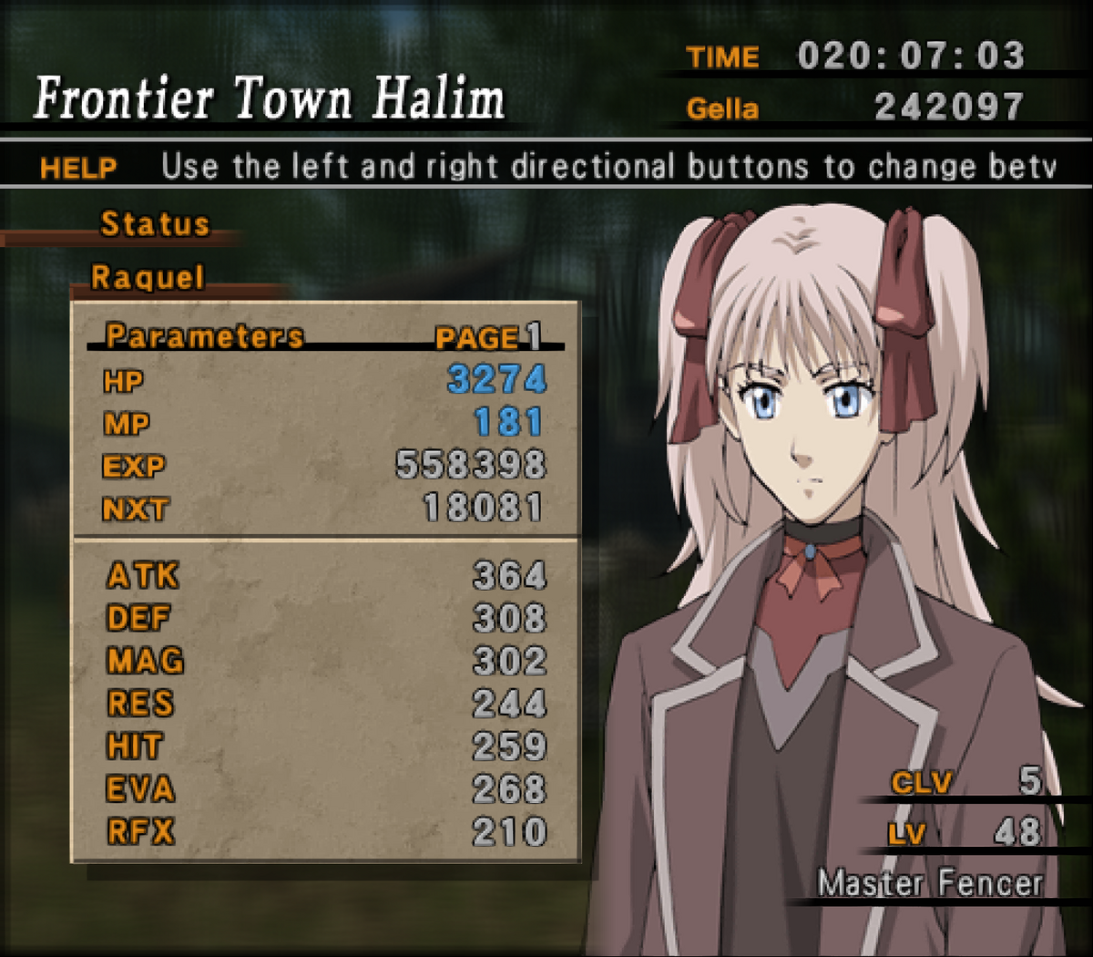 Parameters Wild Arms 4 Wild Arms Wiki Fandom