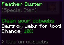 Feather Duster | WilderCraft Wiki | Fandom