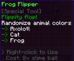 Frog Flipper | WilderCraft Wiki | Fandom