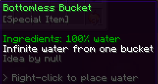 Bottomless Bucket | WilderCraft Wiki | Fandom