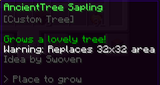 Ancient Tree Sapling | WilderCraft Wiki | Fandom