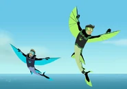 Flying Fish Power | Wild Kratts Wiki | Fandom