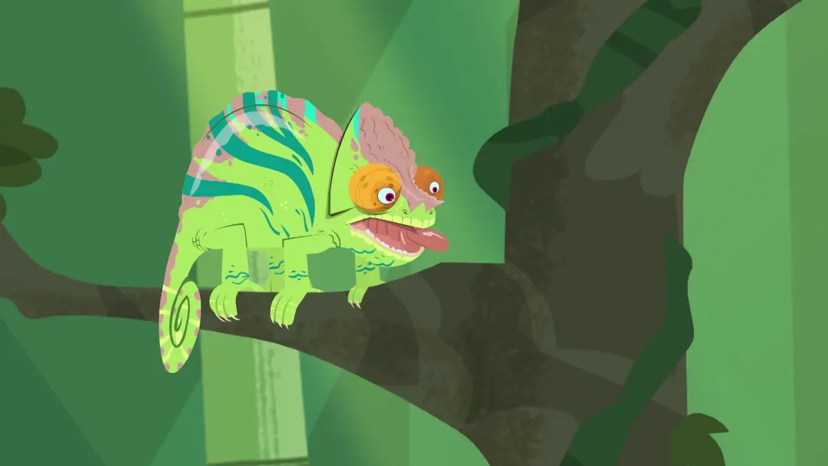 Zoboomafoo and you mystery animal song-chameleon version | Wild Kratts ...