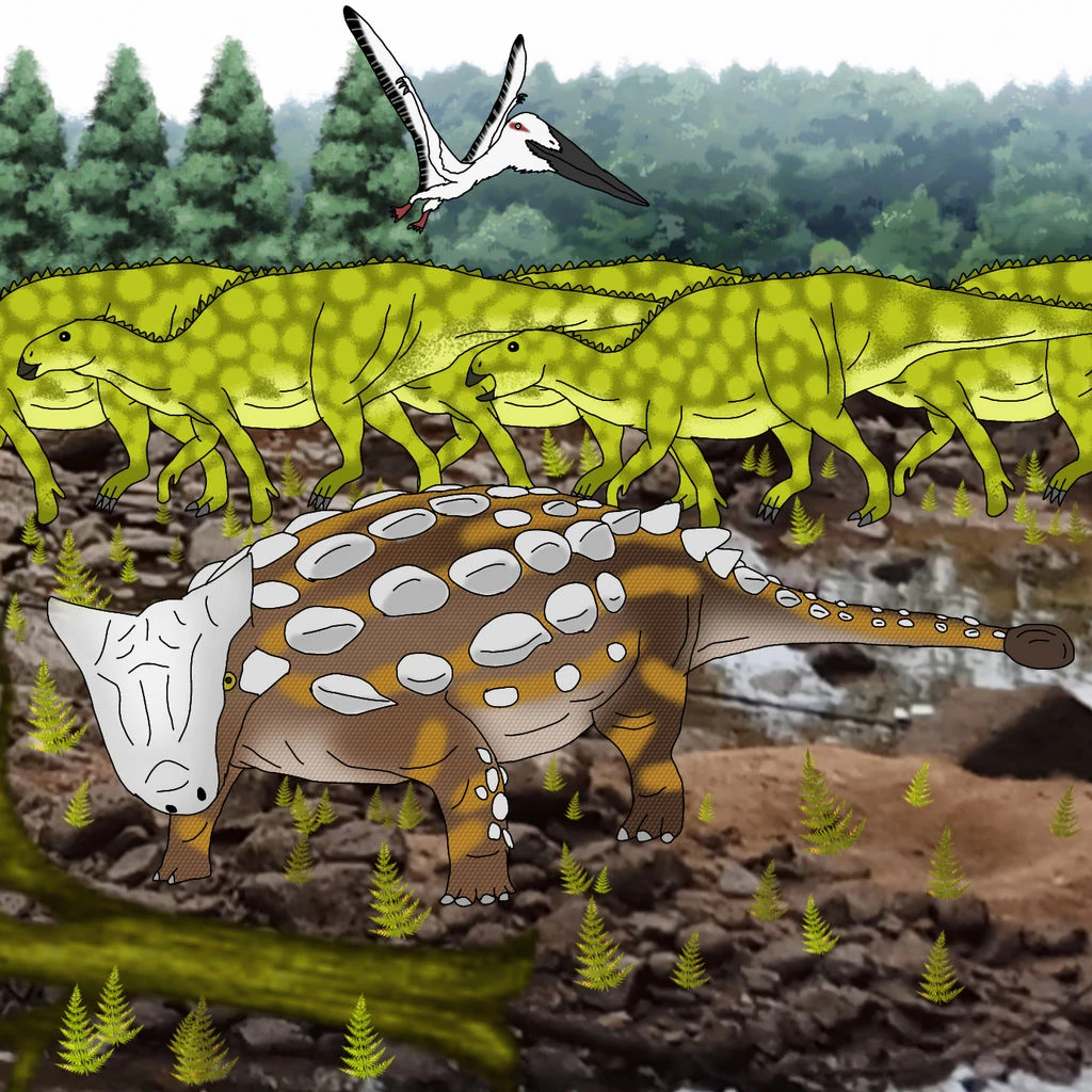 Sinankylosaurus-the chinese Ankylosaur: Jurassic Kratts | Wild Kratts ...