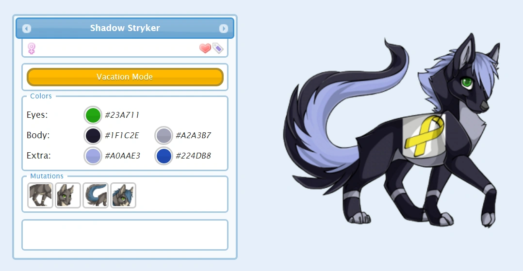 Shadow Stryker | WildloughRhulain's Characters Wiki | Fandom
