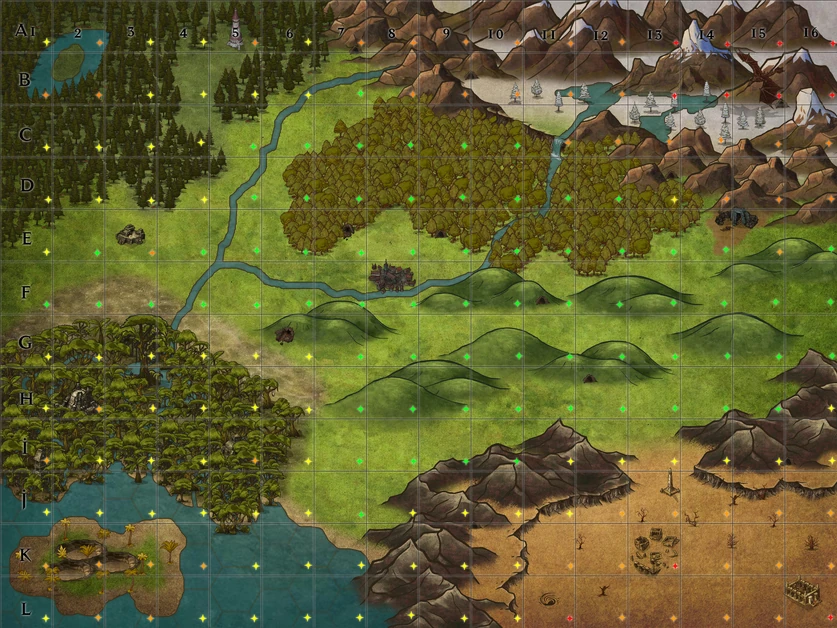 Regional Map | Wildpass Wiki | Fandom