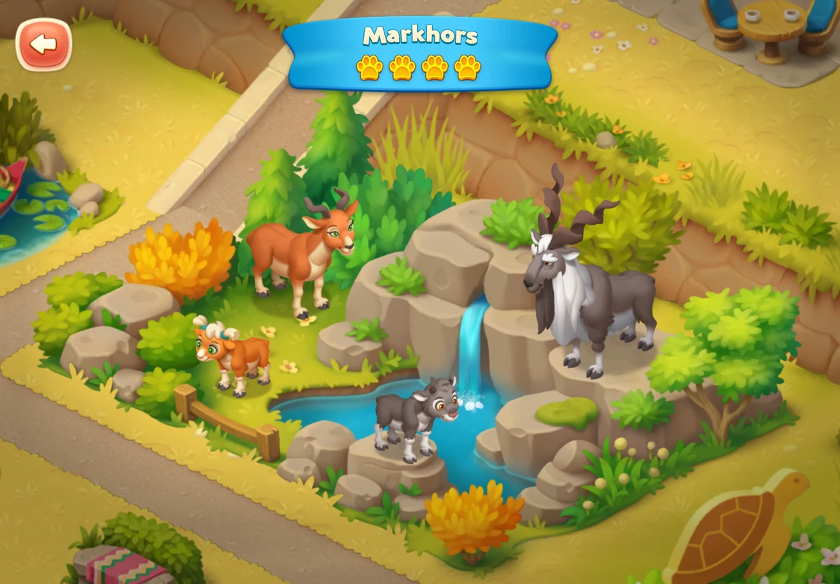 Markhors | Wildscapes Wiki | Fandom