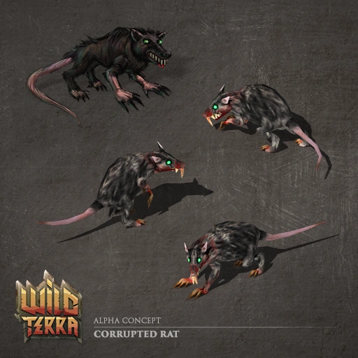 Corrupted rat - Official Wild Terra Wiki