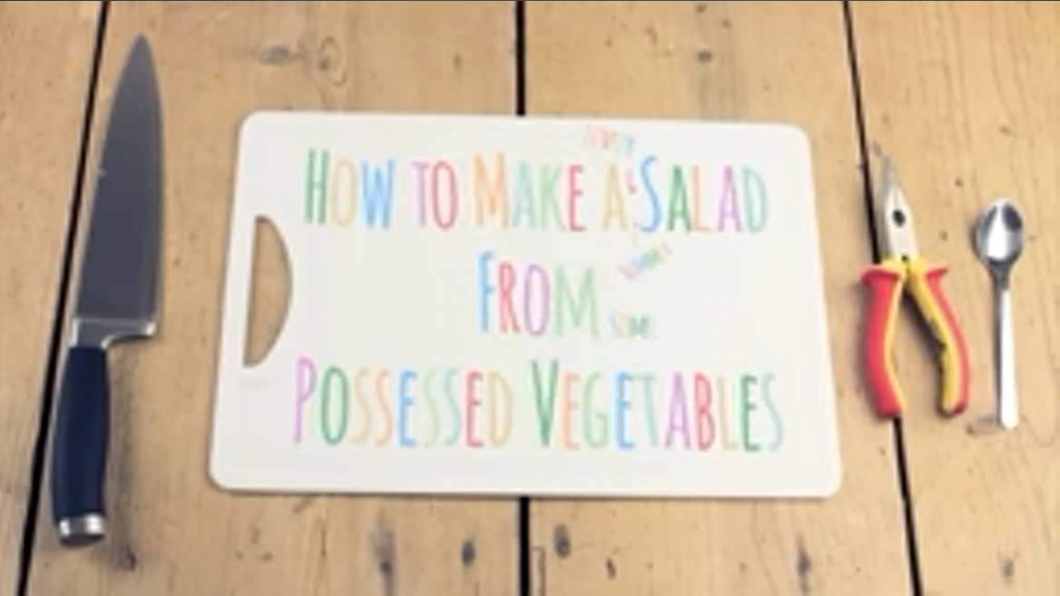How to make a salad from possessed vegetables/Gallery | Will McDaniel ...