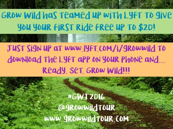 The Grow Wild Tour | Will Jay Wiki | Fandom